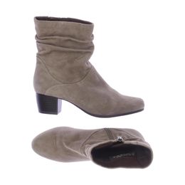 Caprice Damen Stiefelette, beige, Gr. 4