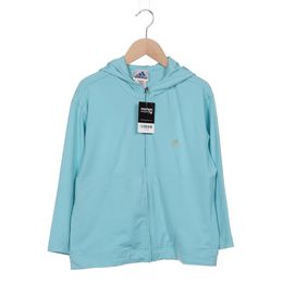 Adidas Damen Kapuzenpullover, hellblau, Gr. 40