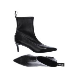 Versace Jeans Couture Damen Stiefelette, schwarz, Gr. 39