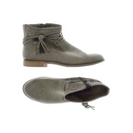 Tom Tailor Damen Stiefelette, beige, Gr. 39