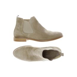 Pier One Damen Stiefelette, beige, Gr. 41