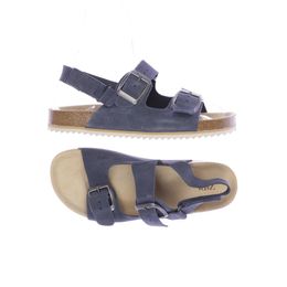 Zara Damen Sandale, blau, Gr. 37