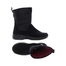 LANDS' END Lands End Damen Stiefelette, schwarz, Gr. 39