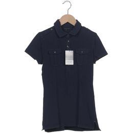 Tommy Hilfiger Damen Poloshirt, marineblau, Gr. 38