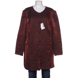 Ulla Popken Damen Bluse, bordeaux, Gr. 52