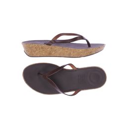 fitflop Damen Sandale, braun, Gr. 38