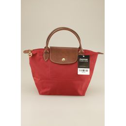 Longchamp Damen Handtasche, rot, Gr.