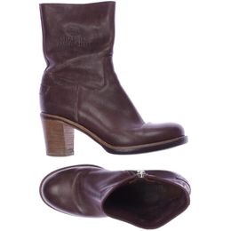 Shabbies Amsterdam Damen Stiefelette, bordeaux, Gr. 39