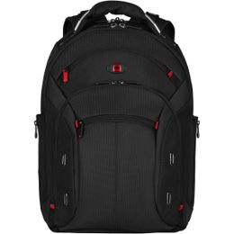 Laptoprucksack Wenger "Gigabyte, schwarz" Gr. B/H/T: 34cm x 45cm x 21cm, schwarz Herren Rucksäcke für Laptops bis 15 Zoll