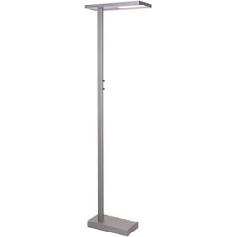 Näve Stehlampe NÄVE "Bennet" Lampen Gr. H: 190,00cm, grau Arbeitsplatzlampe Home Office aus Aluguss