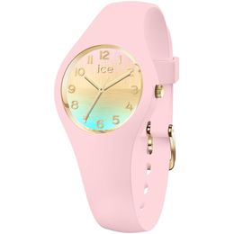 Ice Watch Quarzuhr ICE-WATCH "ICE horizon - Extra Small 3H" Armbanduhren rosa Kinder Armbanduhr, Kinderuhr, Lernuhr, Mädchenuhr, Geschenkidee