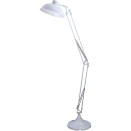 Stehlampe Salesfever "Jack" Lampen Gr. H: 173cm, weiß Bogenlampe gefertigt aus Stahl