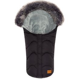 Fußsack fillikid "Lhotse Winterfußsack, schwarz" schwarz Baby Fußsäcke Fußsack