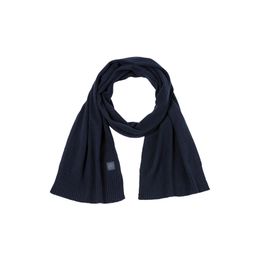 Strickschal BOSS Orange "Akaio_R_Scarf" blau (dark blue 404) Damen Modetücher atmungsaktiv