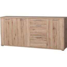 Sideboard Germania "Top" Sideboards Gr. B/H/T: 192cm x 88cm x 40cm, braun (eichefarben) Breite 192 cm