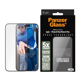 PanzerGlass Displayschutzglas "Ceramic Screen Protection" Displayfolien Displayschutzfolie, Schutzfolie, Bildschirmschutz, kratz- & stoßfest farblos (transparent)