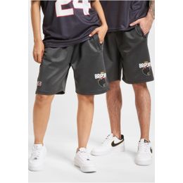 Shorts DEF "DEF DefShop x European League of Football Madrid Bravos 1 Shorts" Gr. L, US-Größen, blau (antracite) Herren Hosen