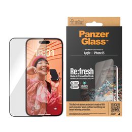 PanzerGlass Displayschutzglas "Screen Protector Glass" Displayfolien Ultra Wide Fit farblos (transparent)