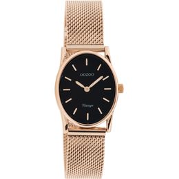 Quarzuhr Oozoo "C20260" Armbanduhren rosegold (roségoldfarben) Damen Armbanduhr, Damenuhr