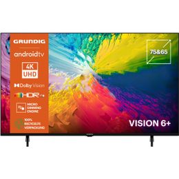 E (A bis G) Grundig LED-Fernseher Fernseher Gr. 75, schwarz