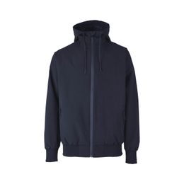 Outdoorjacke Cleptomanicx "Simplist" Gr. L, blau (dunkelblau) Herren Jacken mit getapten Nähten