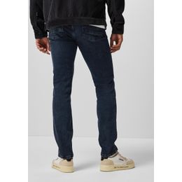 Slim-fit-Jeans Street One MEN Gr. 32, Länge 34, blau (blue overdyed black) Herren Jeans 5-Pocket-Style