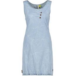 alife and kickin Sommerkleid ALIFE & KICKIN "Damen CameronAK DNM B" Gr. L, Normalgrößen, blau (light denim) Damen Kleider