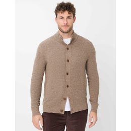 Strickjacke Brax "Style JEREMY" Gr. L, braun Herren Strickjacken