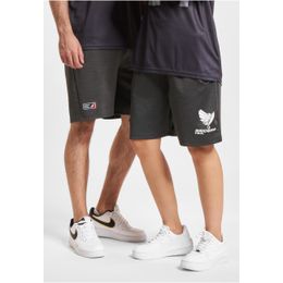 Shorts DEF "DEF DefShop x European League of Football Raiders Tirol 1 Shorts" Gr. 4XL, US-Größen, blau (antracite) Herren Hosen