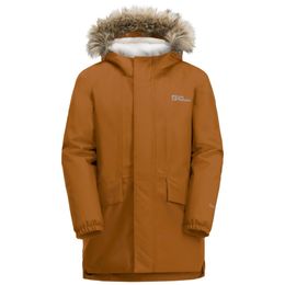 Outdoorjacke Jack Wolfskin "COSY BEAR JACKET K" Gr. 152, braun (autumn, leaves), Kinder, OBERSTOFF 100% POLYESTER, FUTTER 100% POLYESTER FÜLLUNG 100% POLYESTER, Jacken