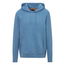 Kapuzensweatshirt BOSS Orange "Wetalk" Gr. L, light, pastel blau459 Herren Sweatshirts mit gesticktem BOSS Markenlabel