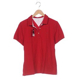 Tommy Hilfiger Damen Poloshirt, rot, Gr. 46