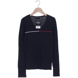 Tommy Hilfiger Damen Pullover, marineblau, Gr. 34