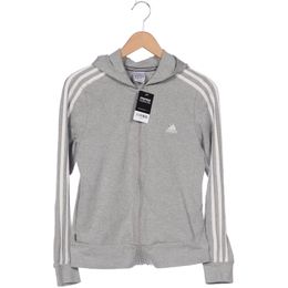 Adidas Damen Kapuzenpullover, grau, Gr. 42