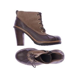 Esprit Damen Stiefelette, braun, Gr. 42