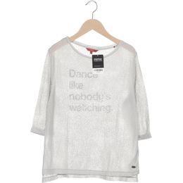 EDC by Esprit Damen Langarmshirt, grau, Gr. 38