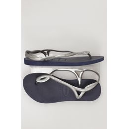 Havaianas Damen Sandale, silber, Gr. 6