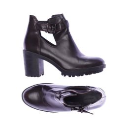 Zara Damen Stiefelette, bordeaux, Gr. 38