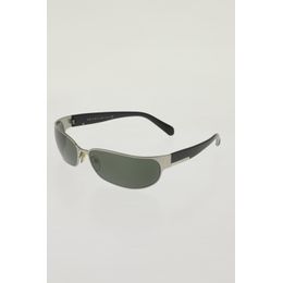 Prada Herren Sonnenbrille, silber, Gr.