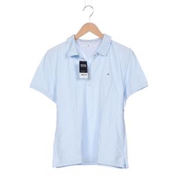 Tommy Hilfiger Damen Poloshirt, hellblau, Gr. 46