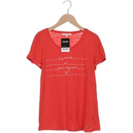 Tom Tailor Denim Damen T-Shirt, rot, Gr. 38