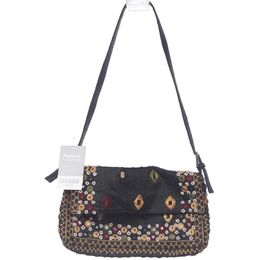 Abro Damen Handtasche, schwarz, Gr.