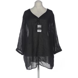 Ulla Popken Damen Bluse, schwarz, Gr. 54