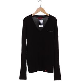 EDC by Esprit Damen Pullover, schwarz, Gr. 44