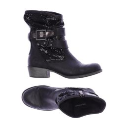 Marco Tozzi Damen Stiefelette, schwarz, Gr. 41