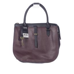 Fossil Damen Handtasche, bordeaux, Gr.