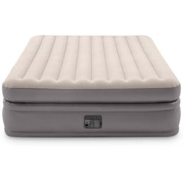 Intex - Luftbett 203x152x51cm mit integrierter Luftpumpe Gästebett