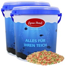 LYRA PET - 2 x 10 Liter Lyra Pond® Pond Colour Mix Light im Eimer