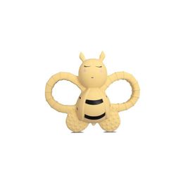 Filibabba Teether - Bella the bee rubber - pale banana