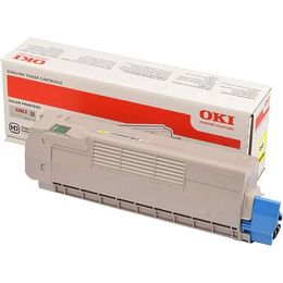 OKI Toner C612 Original Gelb 6000 Seiten 46507505